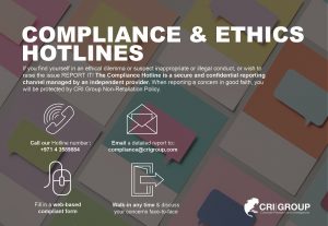 Compliance and Ethics Hotline | Powered by CRI Group™