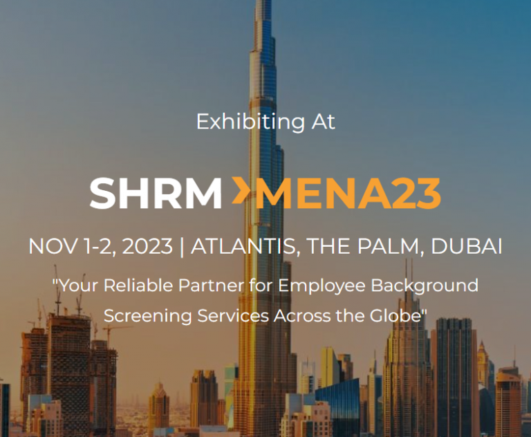 SHRM MENA 2023 Dubai This November 1st & 2nd! | CRI Group™
